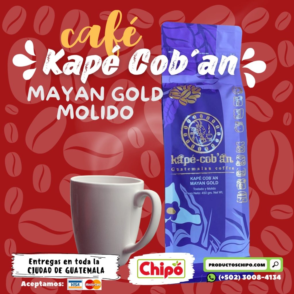 Café Kapé Cob'an Mayan Gold - Productos Chipô