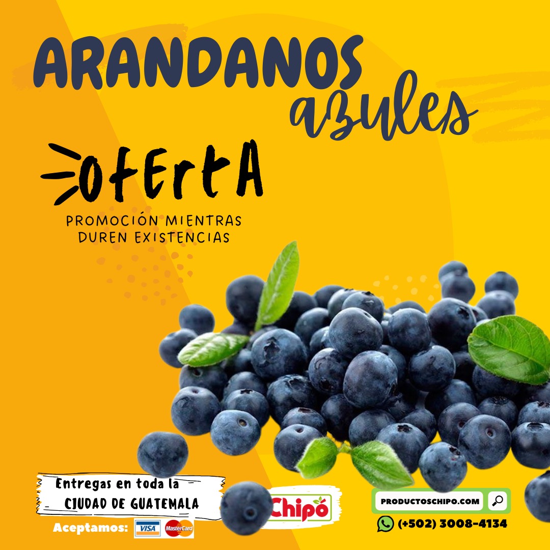 Arándanos azules - Productos Chipô