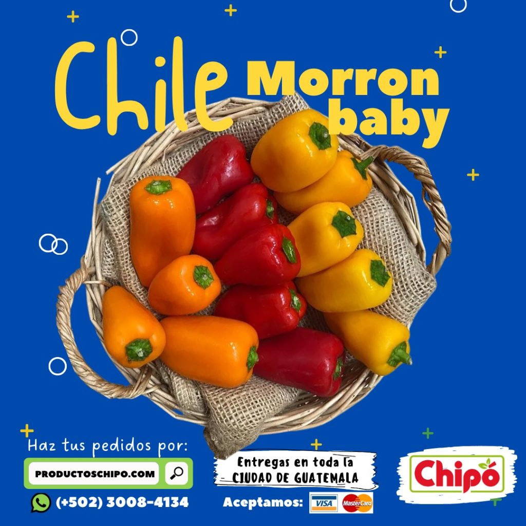 Chile Morron Baby - Productos Chipô
